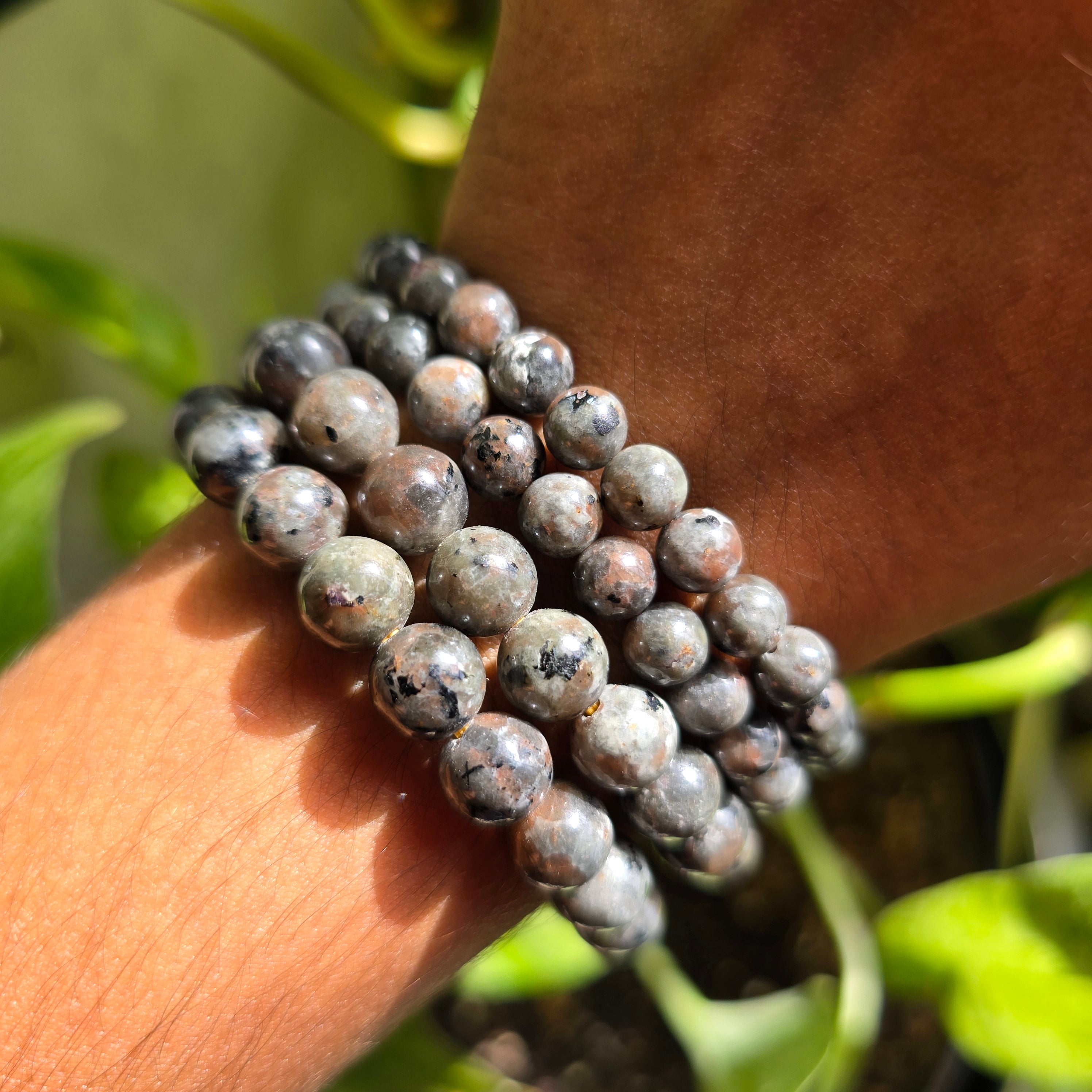Yooperlite Gemstone Bracelet – Obsidian Designs Ltd